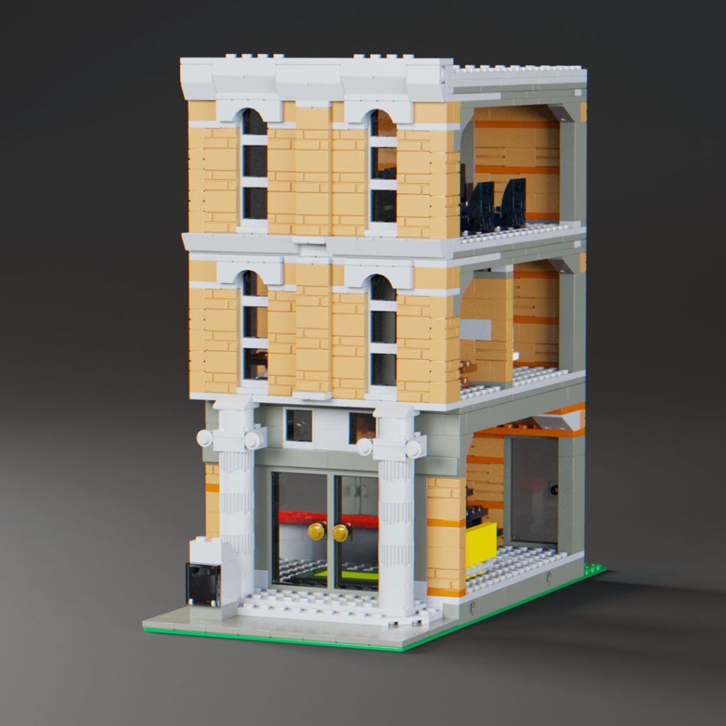 Brick Bank Modular Building Instructions – Cubes Customs Builds